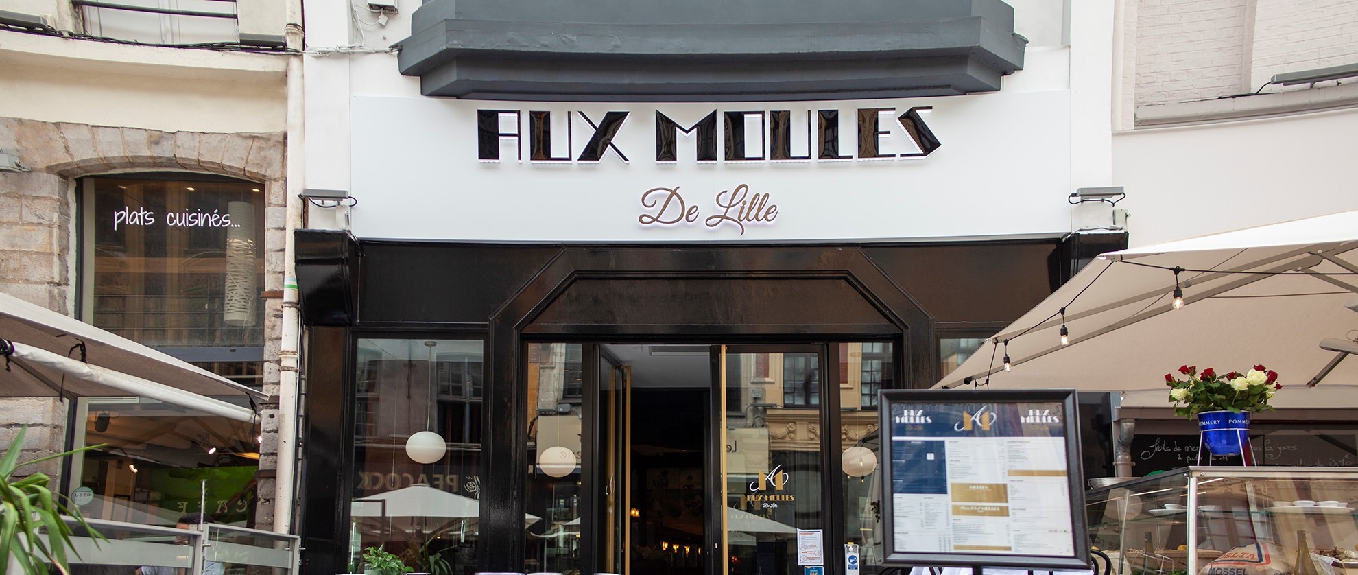 Les menus | Aux Moules de Lille